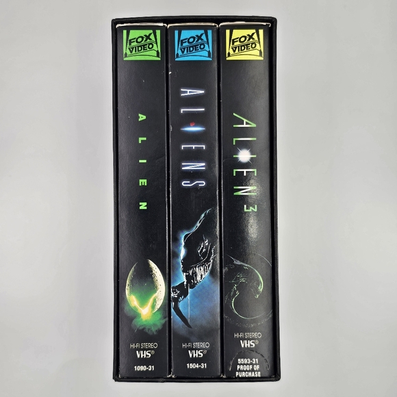 Other | Alien Trilogy Vhs Box Set 1993 Near Perfect Condition Vintage ...